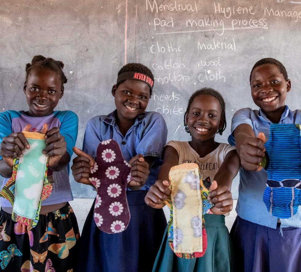 Breaking Barriers: Empowering Girls with Reusable Menstrual Pads ...
